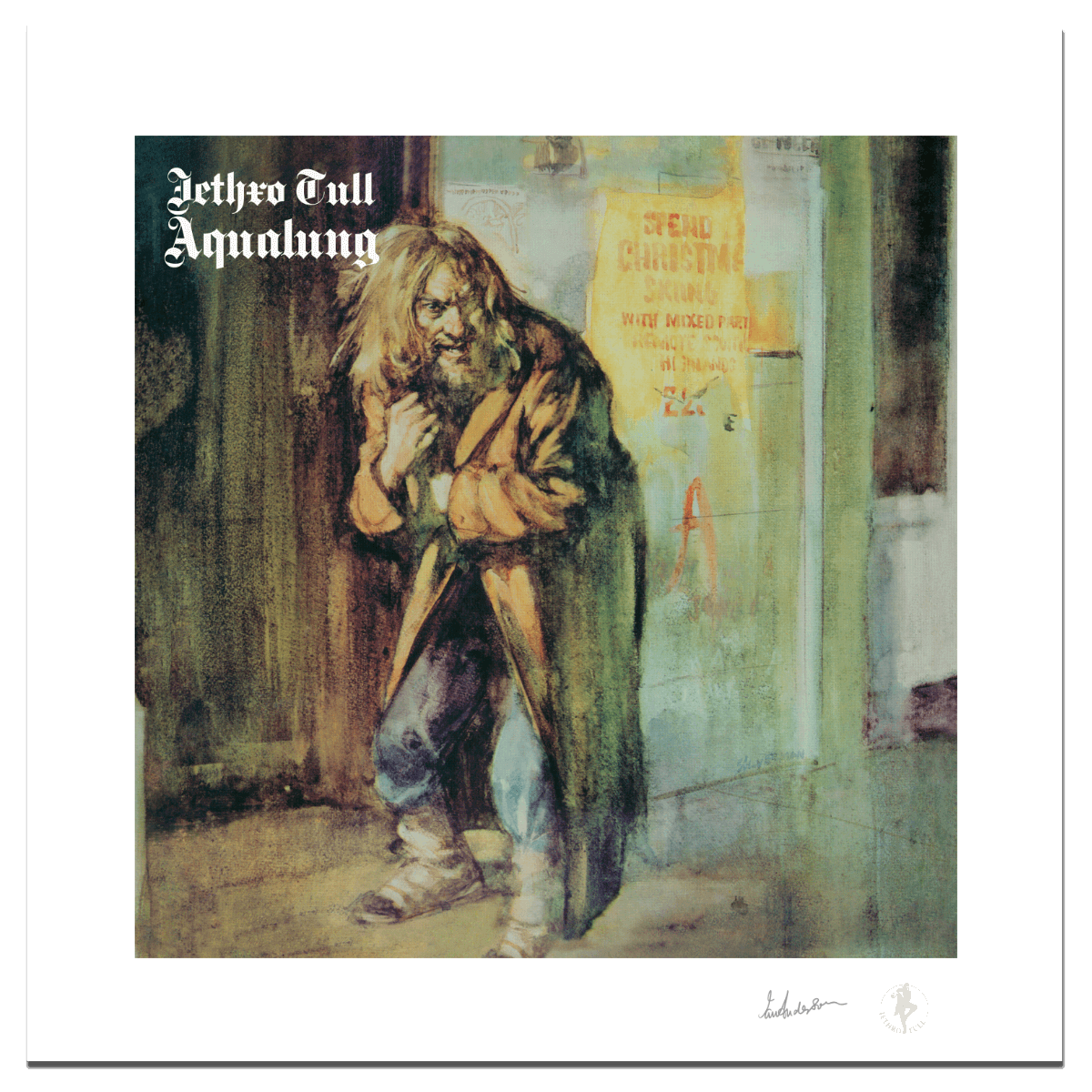 Jethro Tull: Aqualung 28" Limited Giclee Print (signed) – Jethro Tull Art